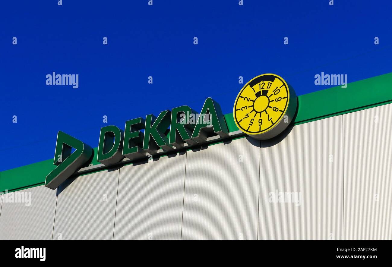 Dinslaken, Germany - December 18. 2019: Green logo and lettering of ...