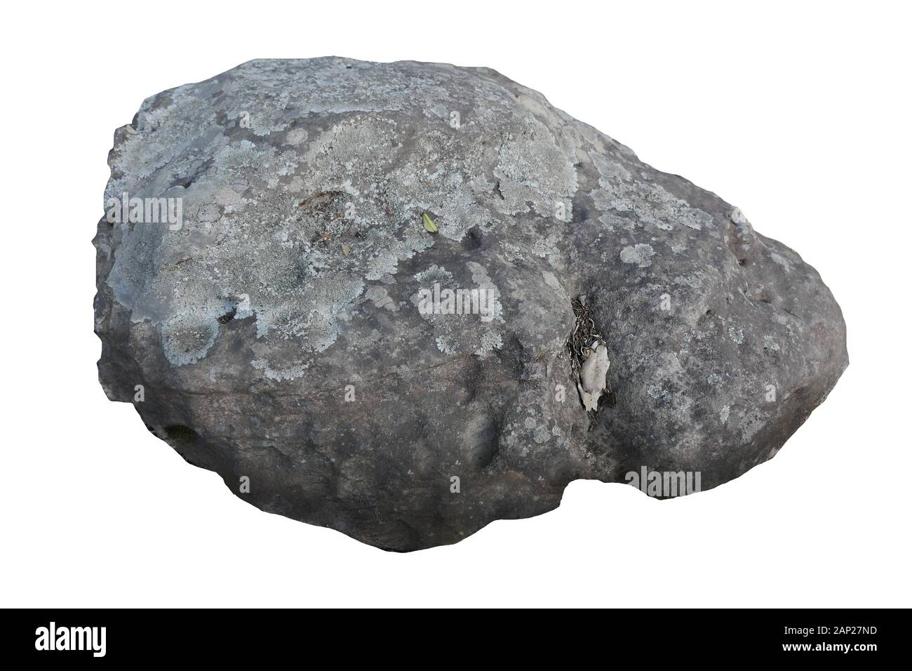 rock isolated on white background Stock Photo - Alamy