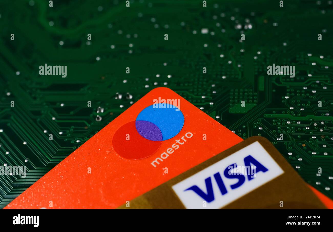 Maestro credit card hi-res stock photography and images - Alamy