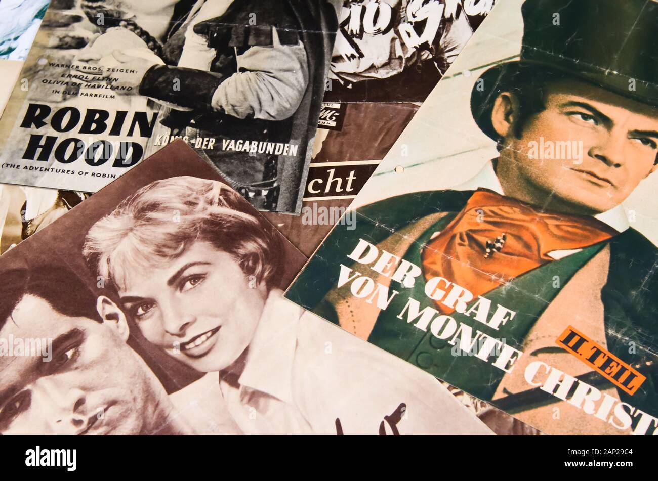 Retro booklet booklets hi-res stock photography and images - Alamy