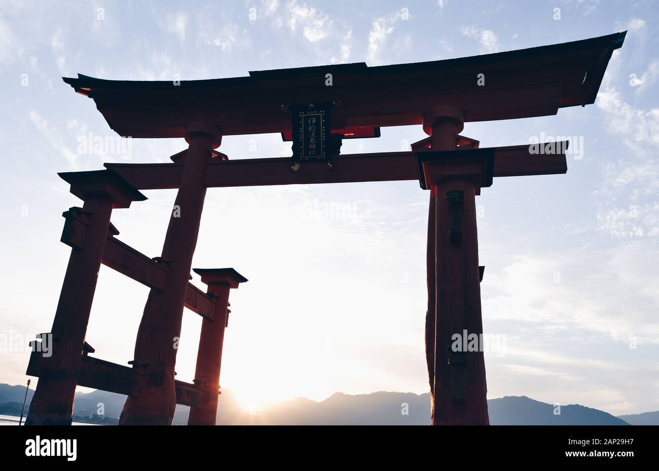 Torii, japanese red gate Stock Photo - Alamy