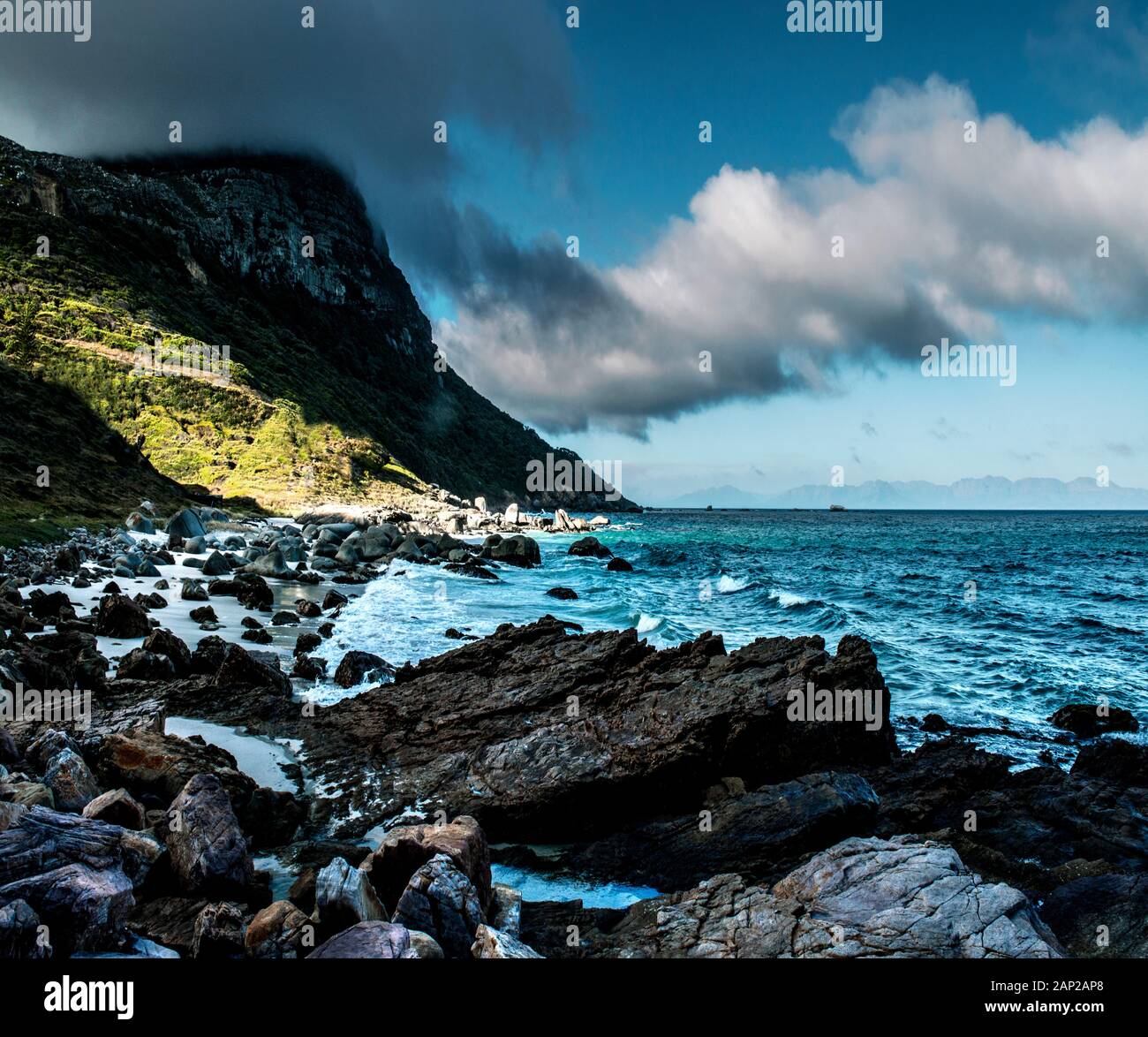 Stunning landscape on the cape peninsula, Southafrica Stock Photo - Alamy
