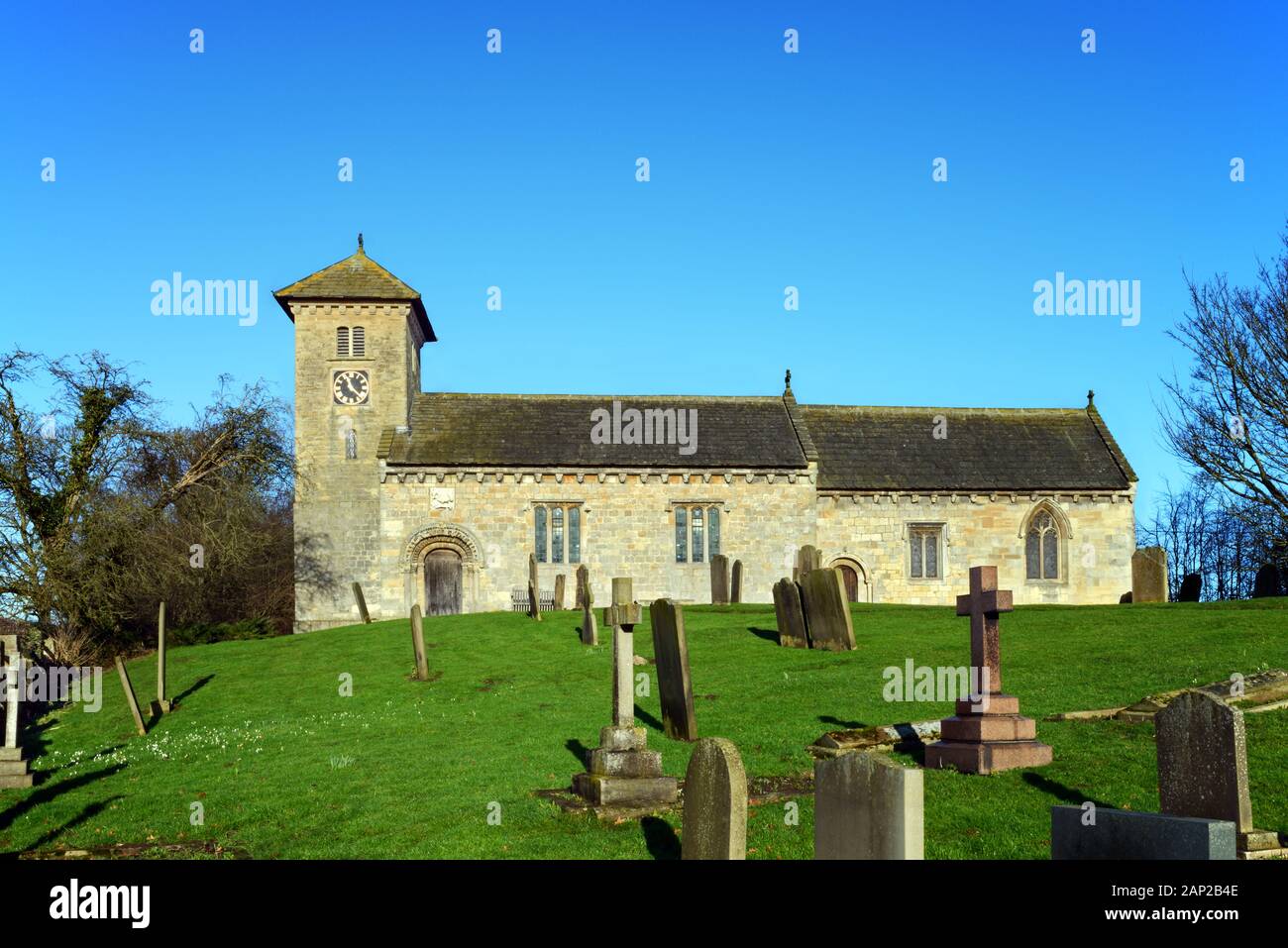 St John the Baptist's Church in Healaugh (North Yorkshire) was built in ...