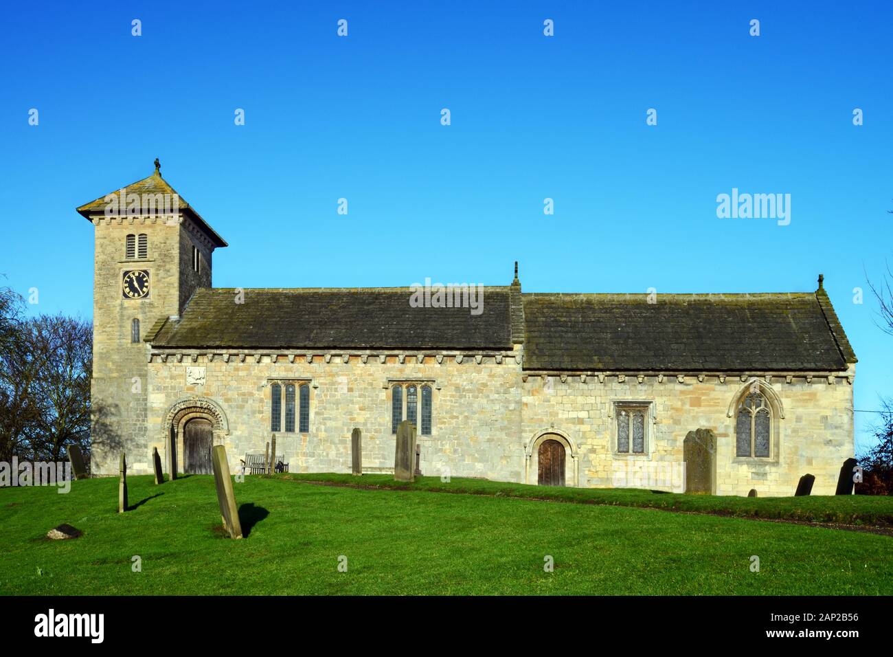 St John the Baptist's Church in Healaugh (North Yorkshire) was built in ...