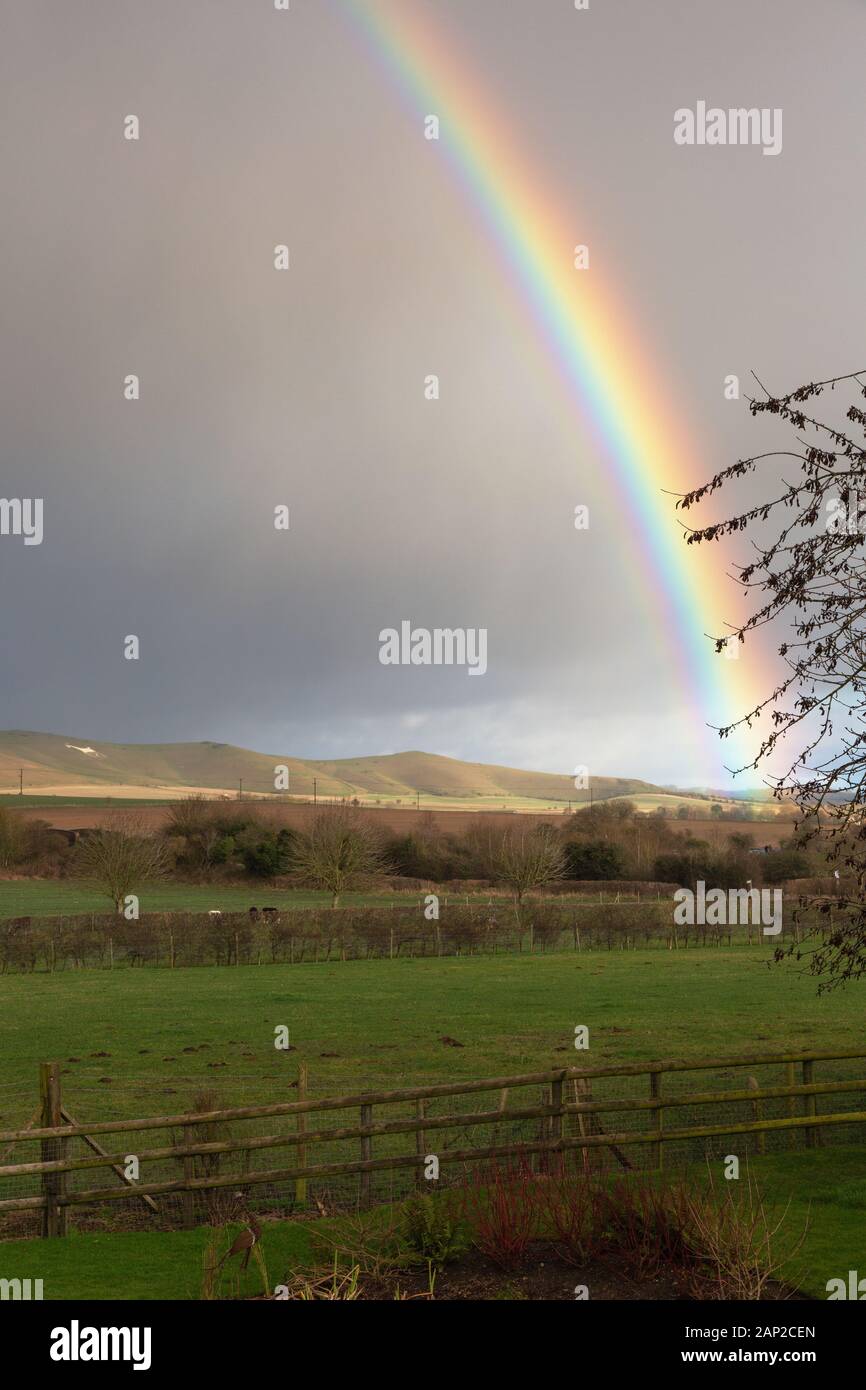 White rainbow uk hi-res stock photography and images - Alamy