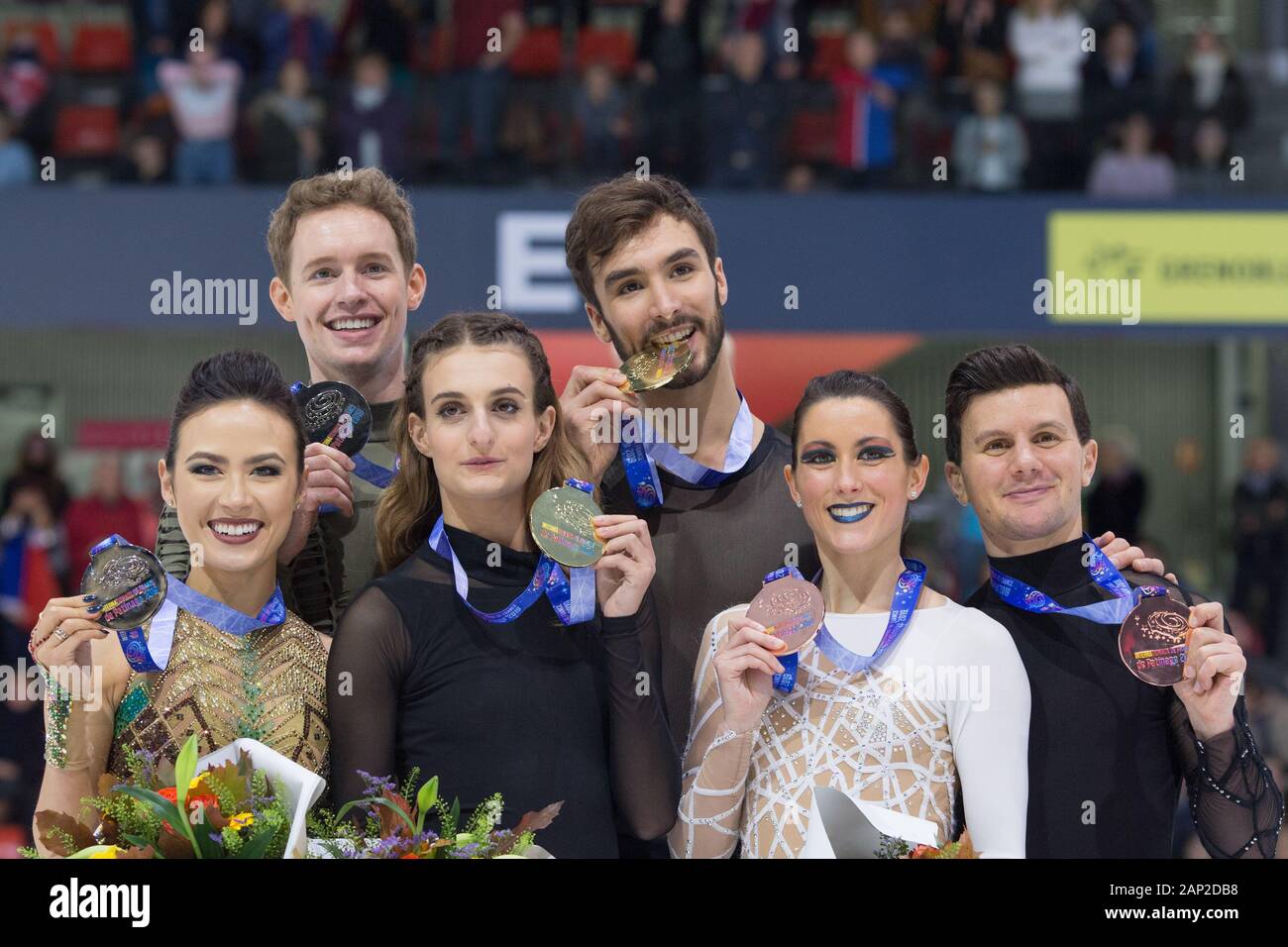 Madison Chock and Evan Bates from the United States of America ...