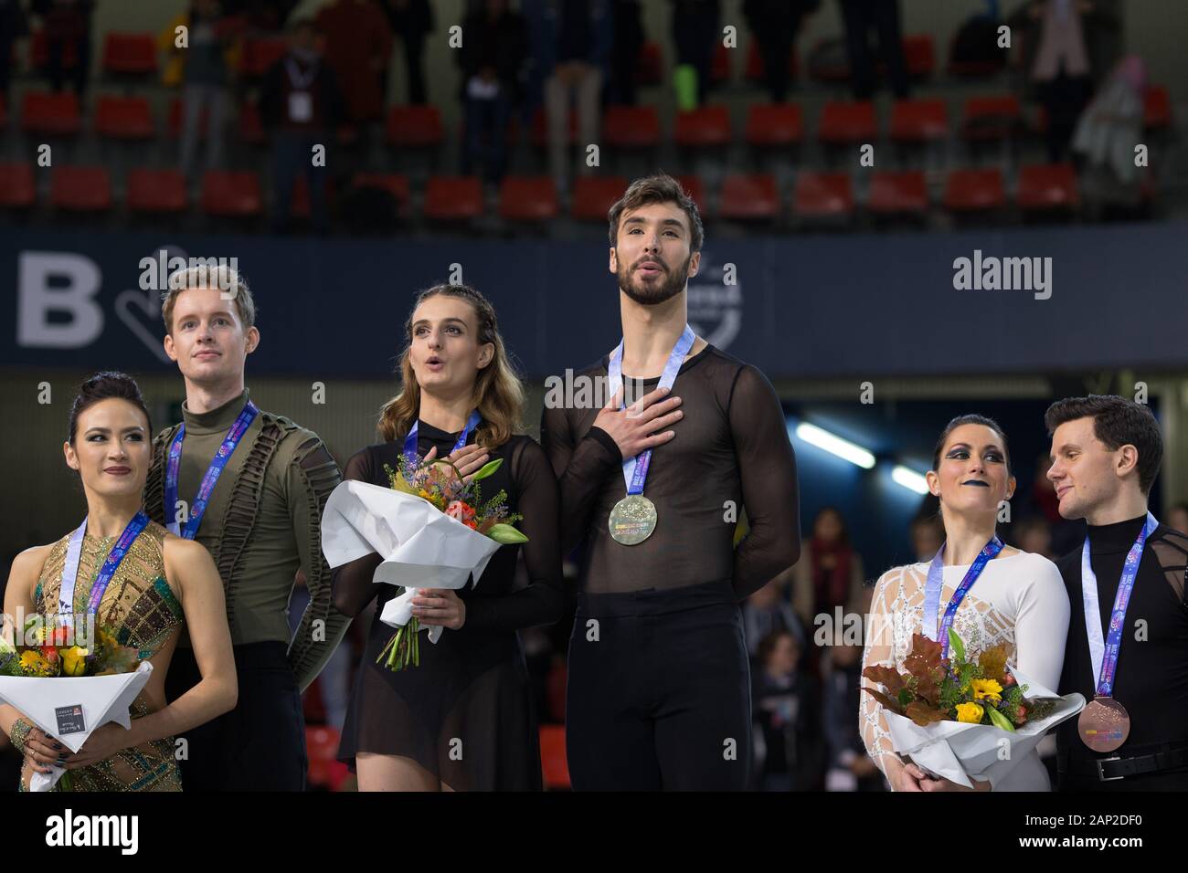 Madison Chock and Evan Bates from the United States of America ...