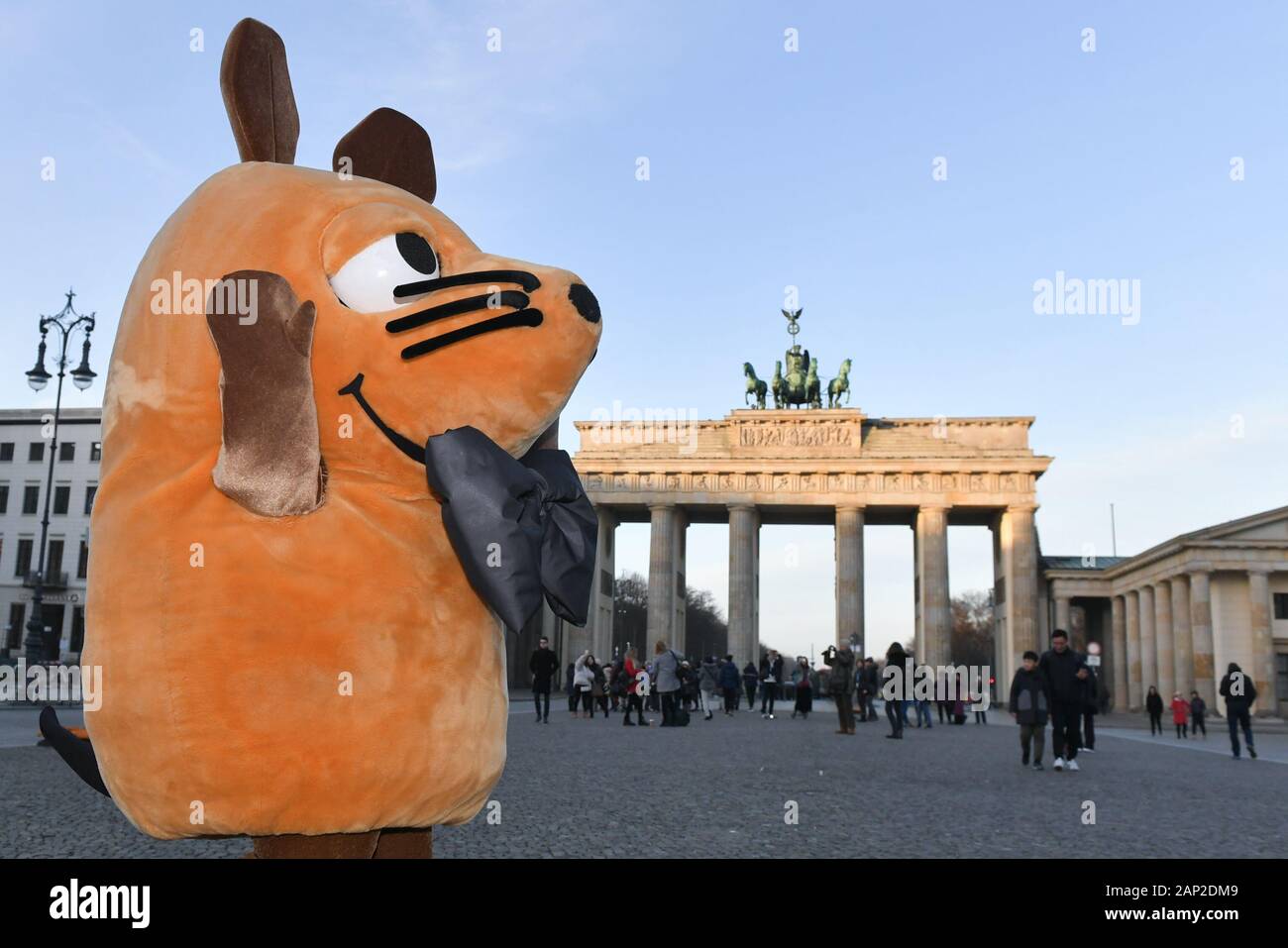Berlin, Germany. 20th Jan, 2020. The "Mouse" from the ARD series "Die ...