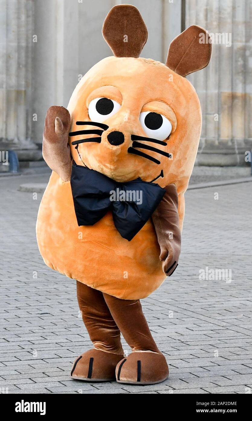 Berlin, Germany. 20th Jan, 2020. The "Mouse" from the ARD series "Die ...
