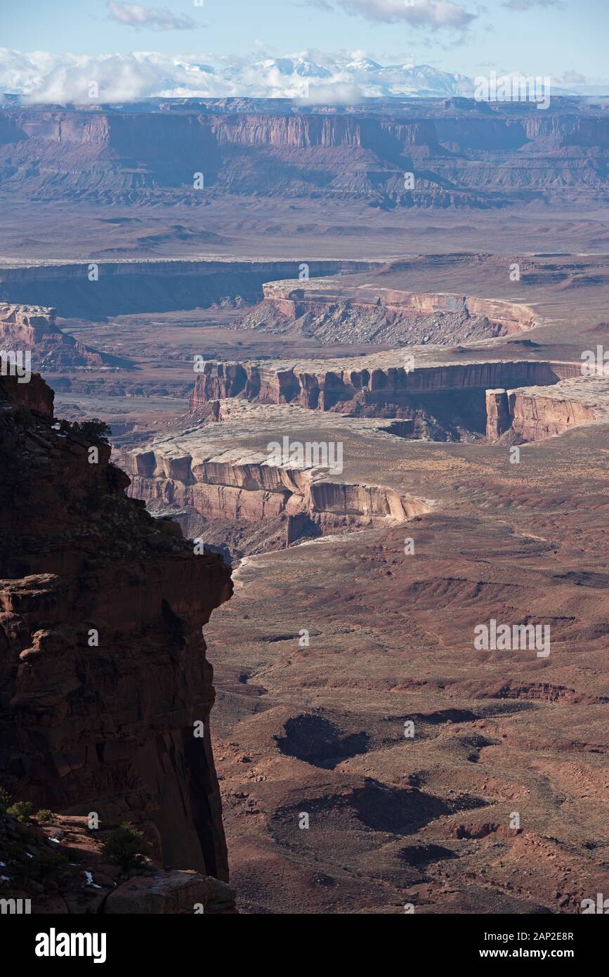 Orange Cliffs Overlook, Canyonlands National Park, Moab, Utah, USA ...