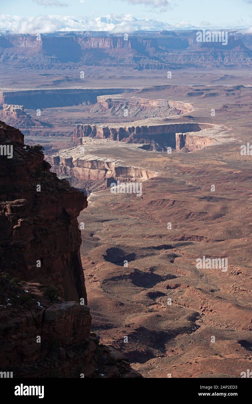 Orange Cliffs Overlook, Canyonlands National Park, Moab, Utah, USA ...