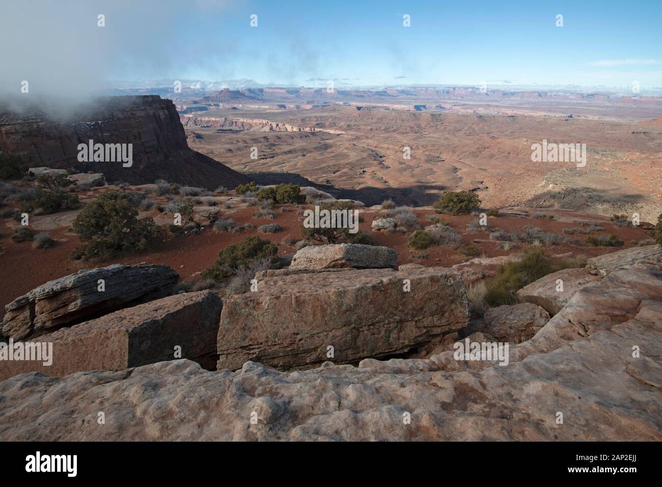 Orange Cliffs Overlook, Canyonlands National Park, Moab, Utah, USA ...