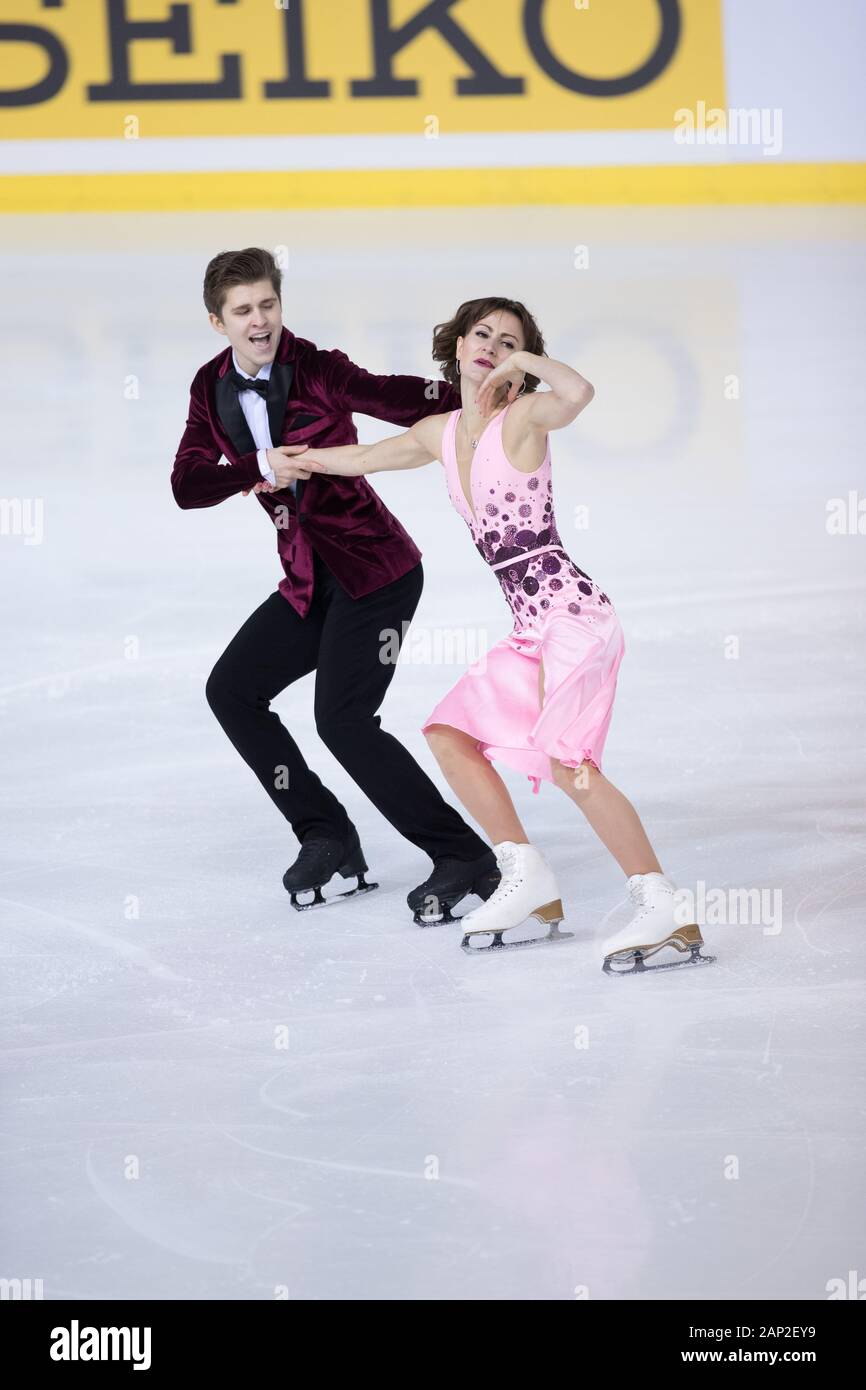 Carolane soucisse and shane firus hi-res stock photography and images ...