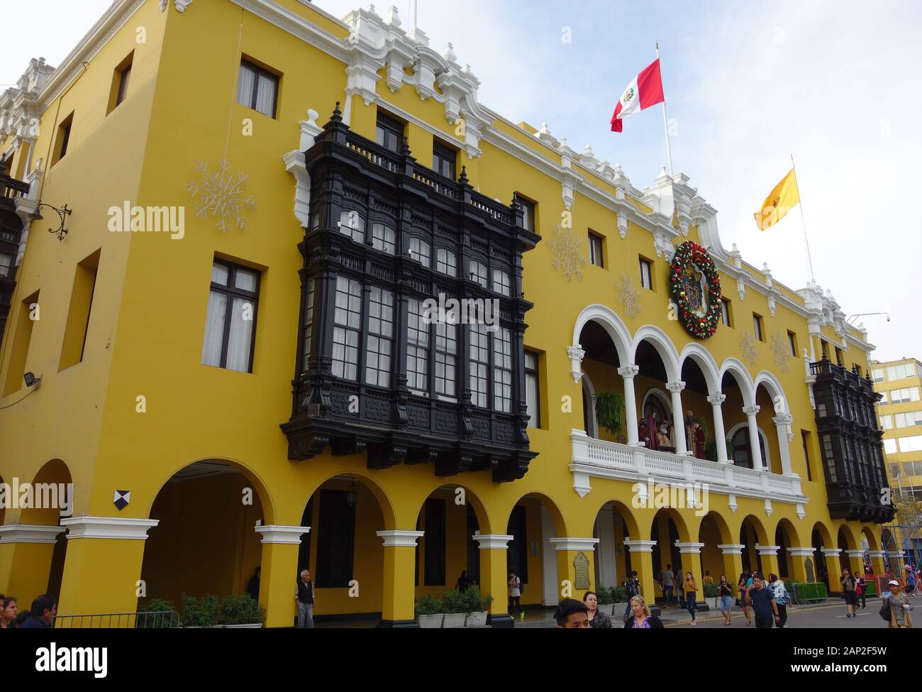 Palacio Municipal de Lima, City Hall, Historic Centre, Lima, Peru ...