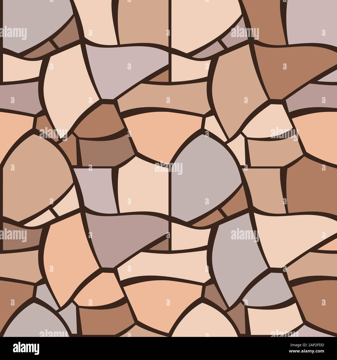 Pebble mosaic seamless pattern hi-res stock photography and images - Alamy