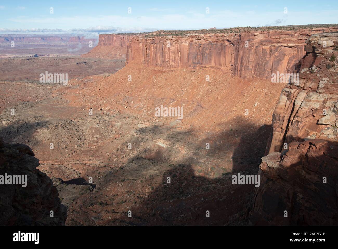 Orange Cliffs Overlook, Canyonlands National Park, Moab, Utah, USA ...