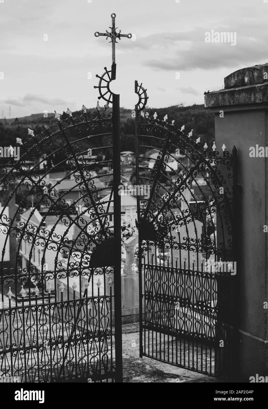 Fine entrance Black and White Stock Photos & Images - Alamy