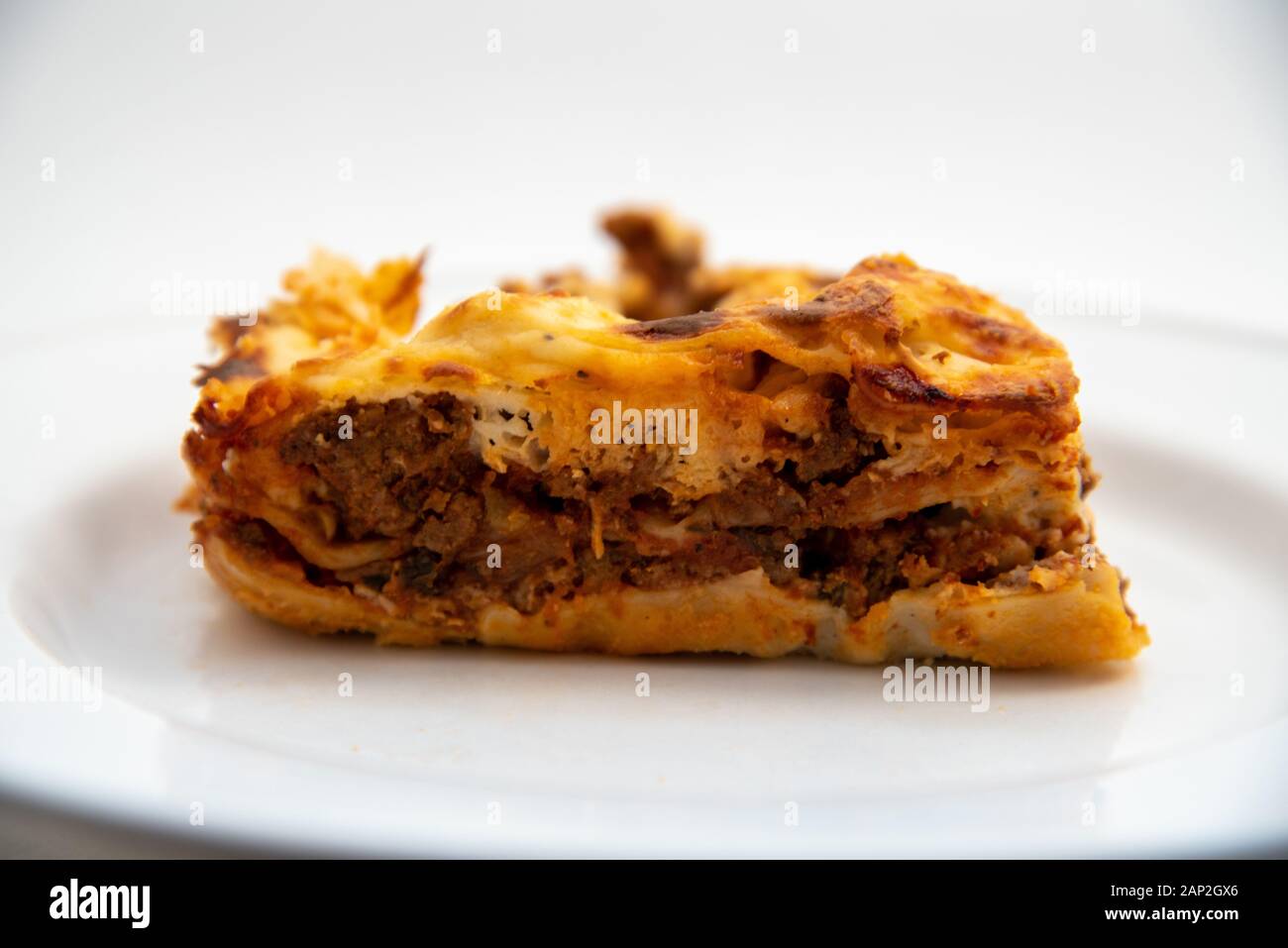 Lasagna ground beef ricotta hi-res stock photography and images - Alamy