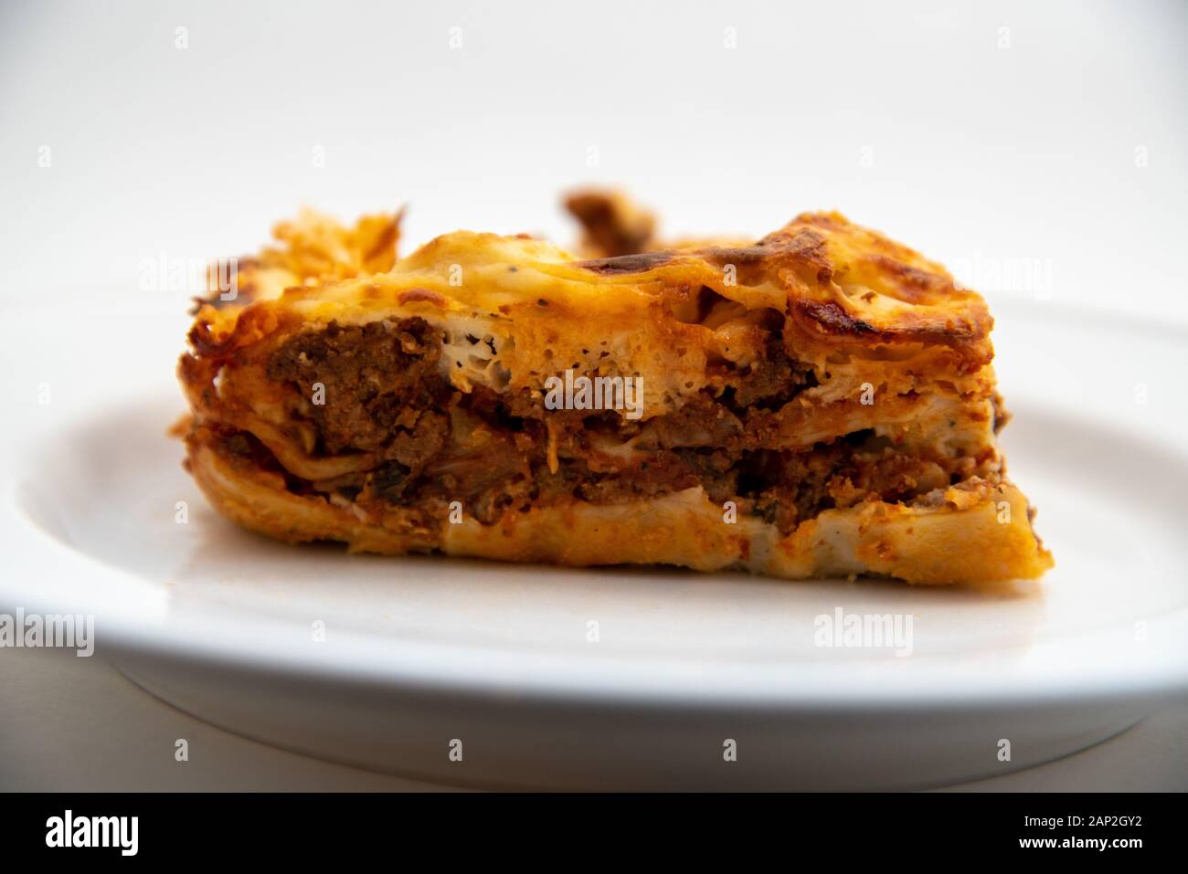 Lasagna ground beef ricotta hi-res stock photography and images - Alamy