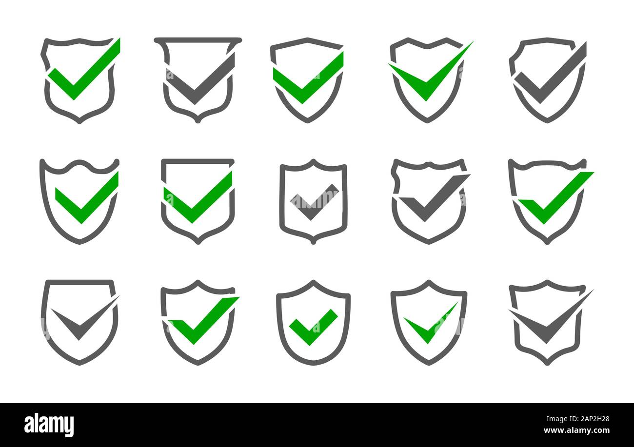 Safety marks shields Stock Vector Image & Art - Alamy