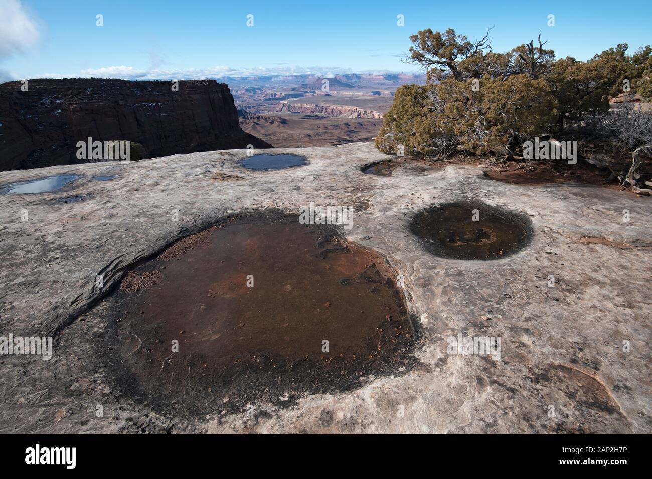 Orange Cliffs Overlook, Canyonlands National Park, Moab, Utah, USA ...