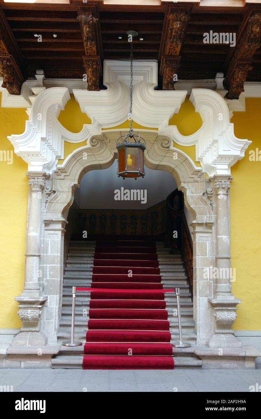 Torre Tagle Palace, Palacio de Torre Tagle, Lima, Historic Centre, Peru ...