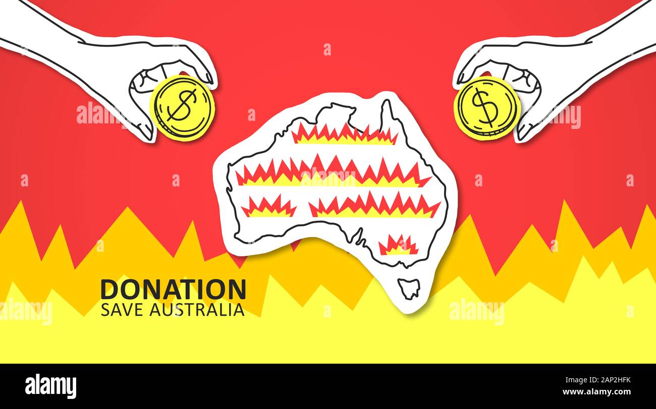 Crowdfunding campaign of collecting money for saving Australia Stock ...