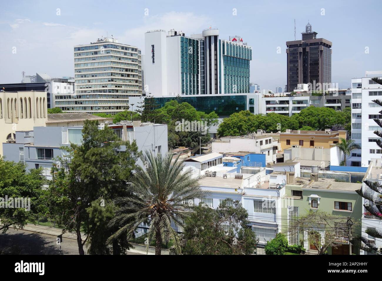 Lima, San Isidro District, Peru, South America Stock Photo - Alamy