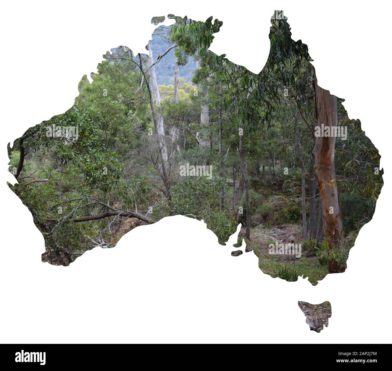 A series of views of the natural landscapes and scenery of Australia ...