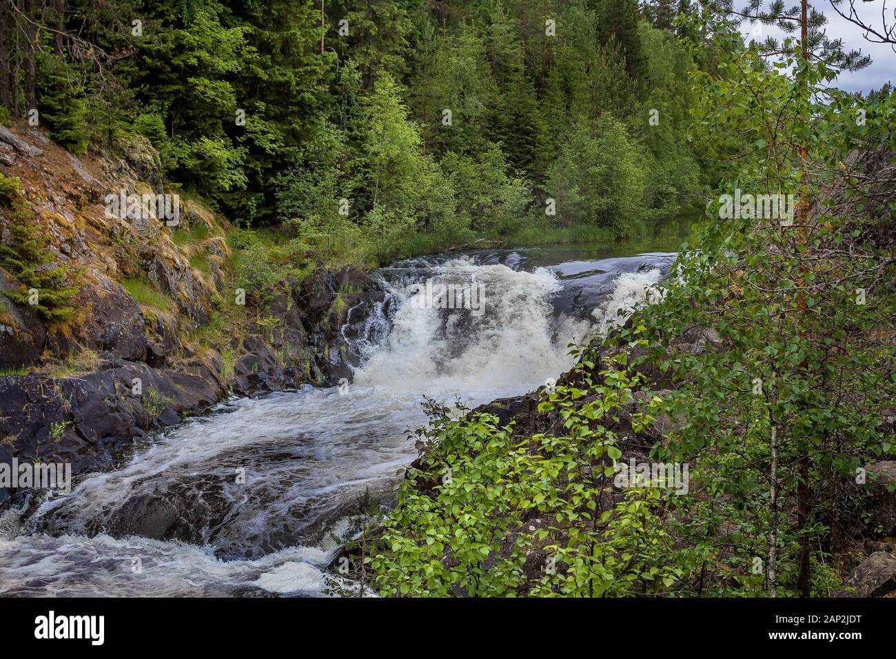 Beautiful waterfall russia hi-res stock photography and images - Alamy