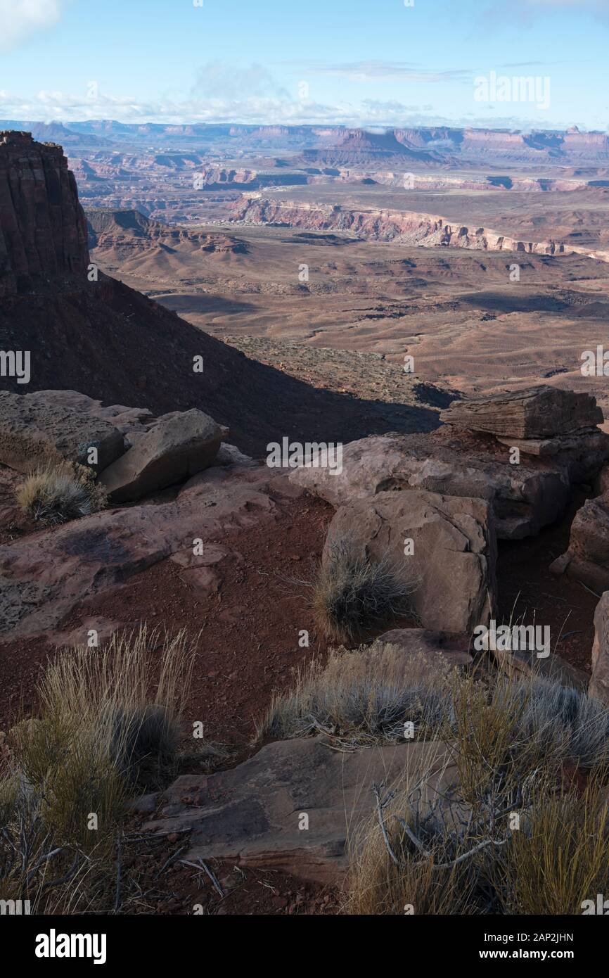 Orange Cliffs Overlook, Canyonlands National Park, Moab, Utah, USA ...