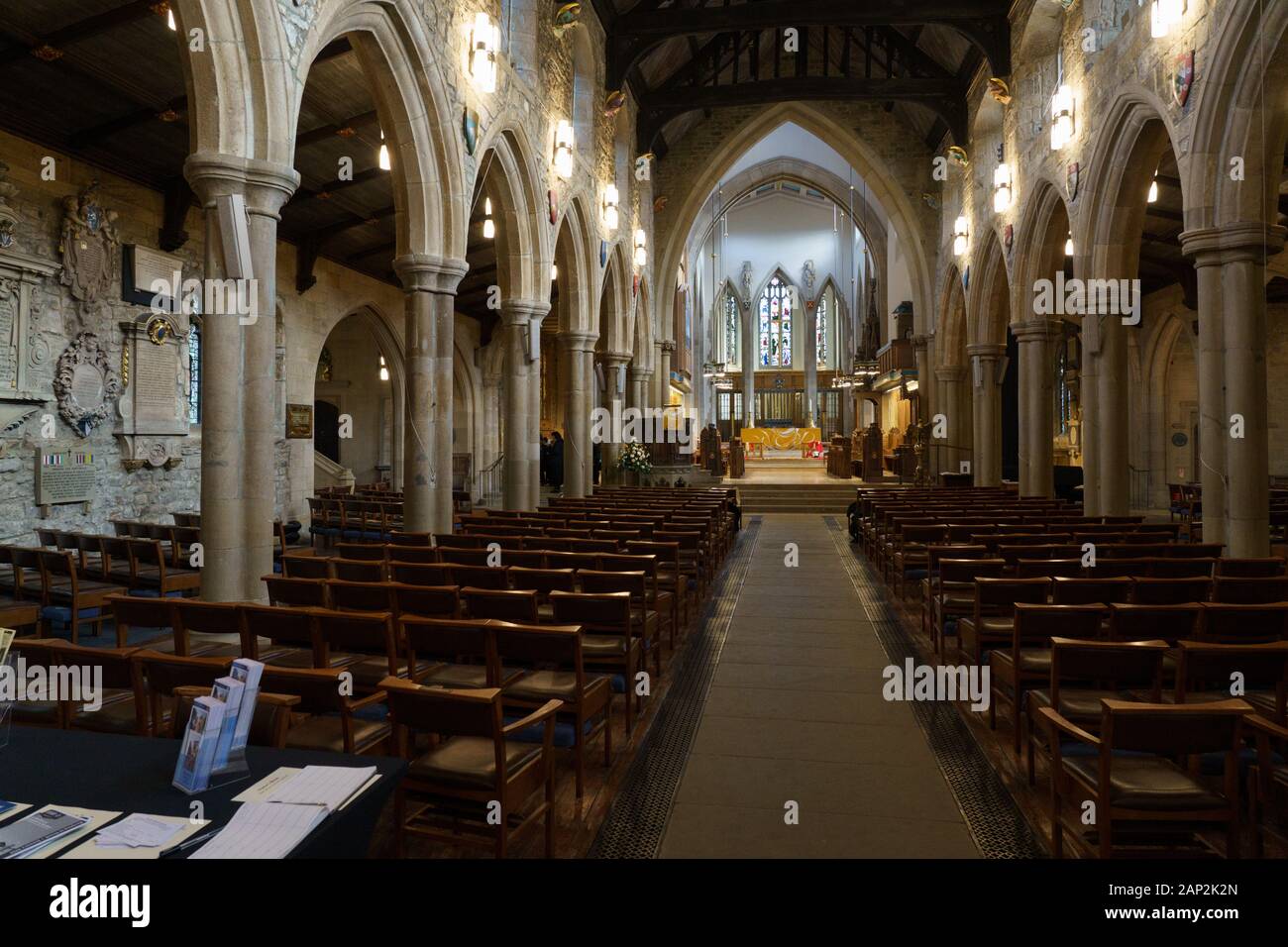 Bradford Cathedral Yorkshire Cathedral Church High Resolution Stock ...