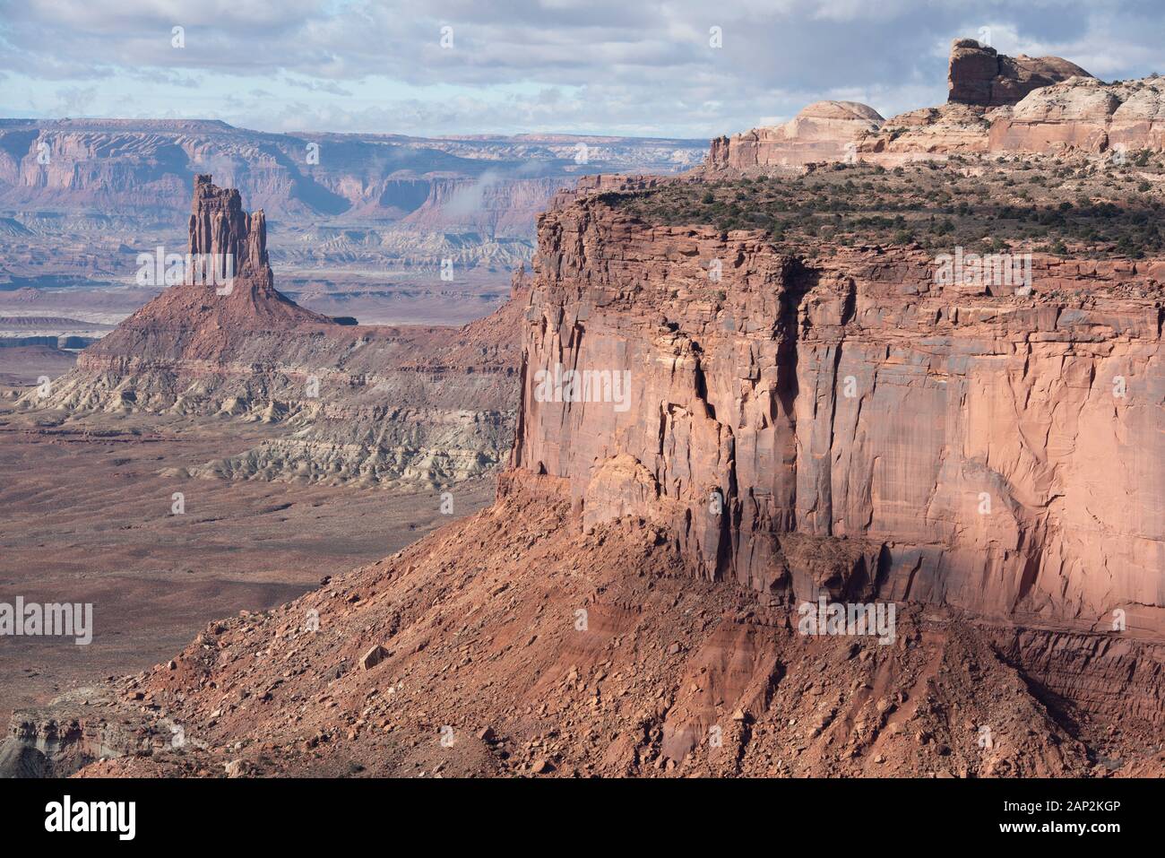 Orange Cliffs Overlook, Canyonlands National Park, Moab, Utah, USA ...