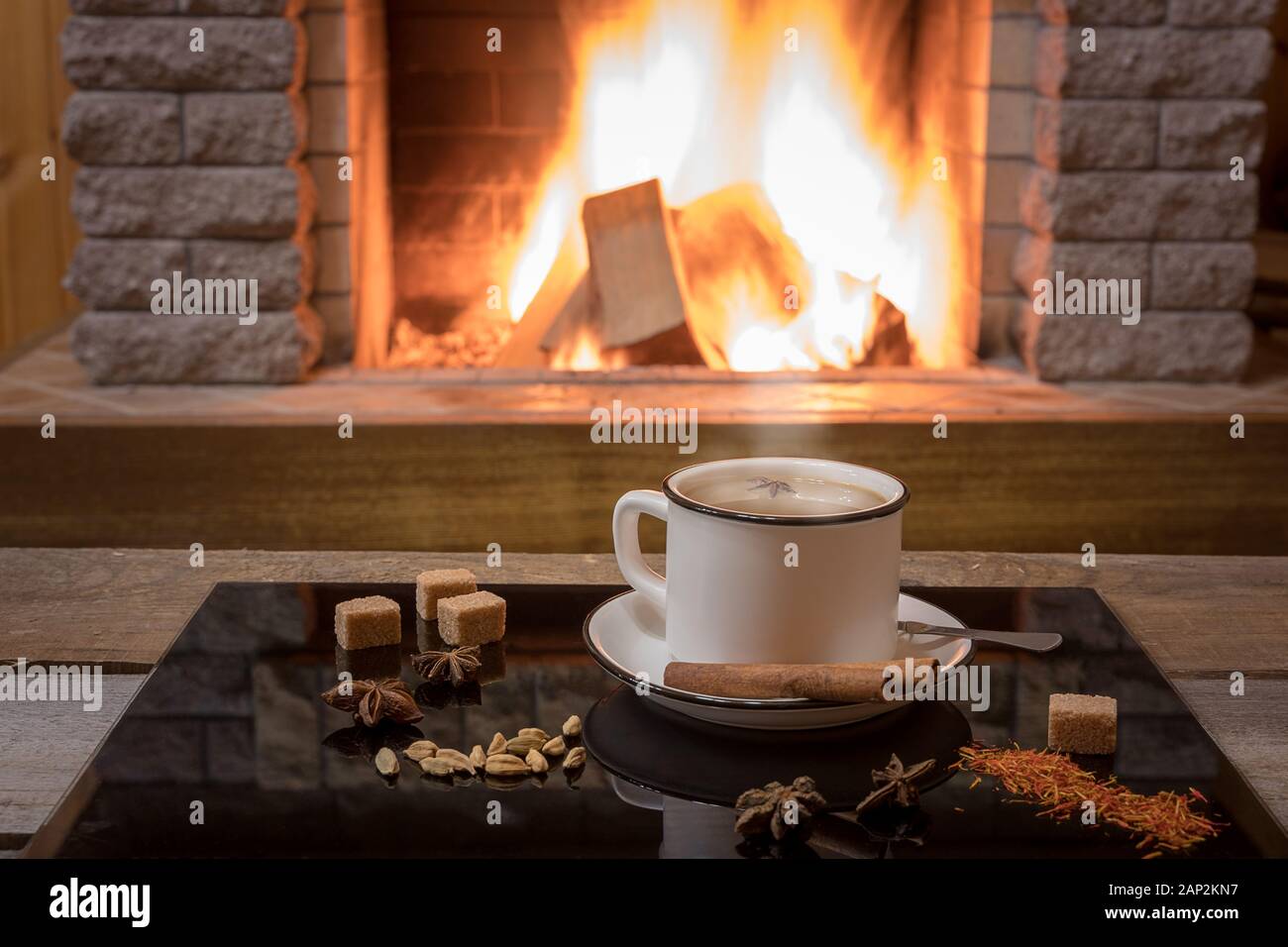 Fire chai hi-res stock photography and images - Alamy
