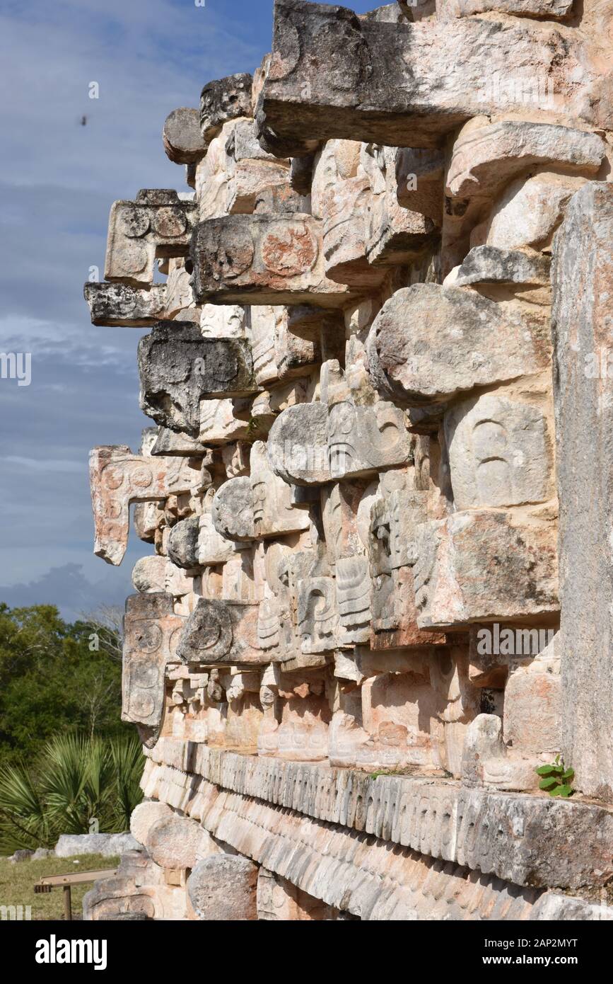 Kabah, Mayan archaeological site, Yucatan. Mexico Stock Photo - Alamy
