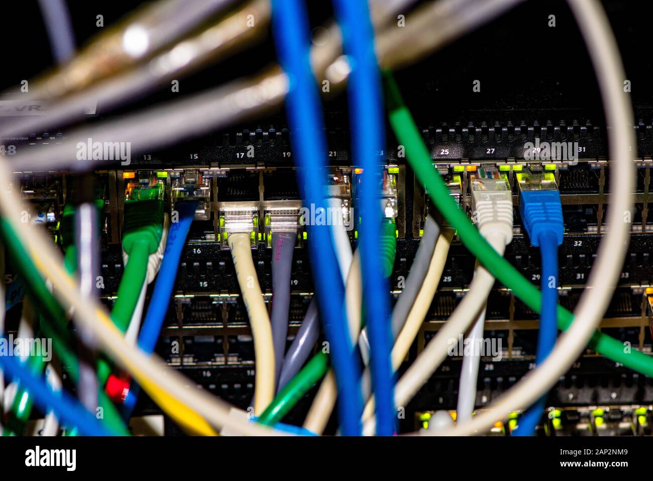 System of cables hi-res stock photography and images - Alamy