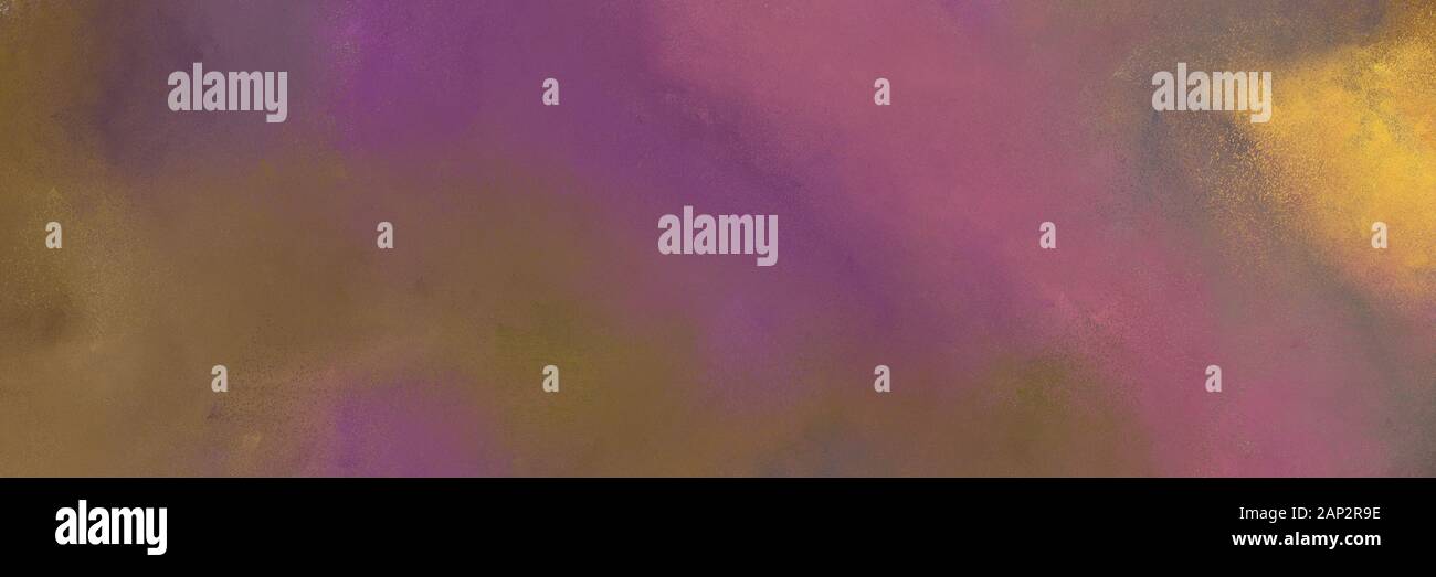 retro horizontal header with pastel brown, peru and pastel orange color ...