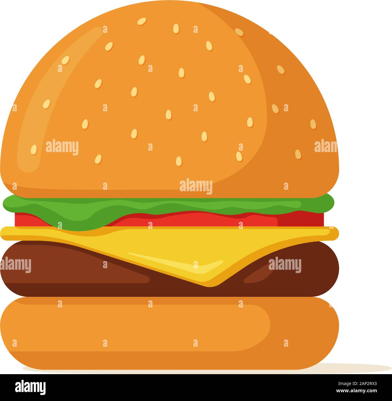 Tasty juicy fried beef Stock Vector Images - Alamy