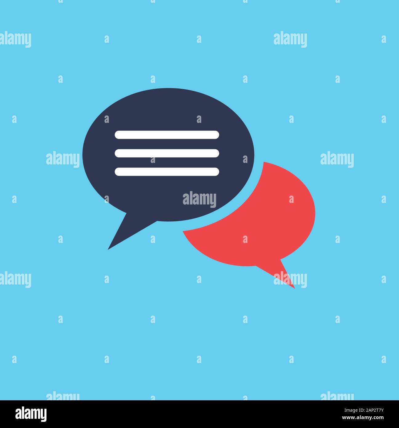 Messaging vertical Stock Vector Images - Alamy