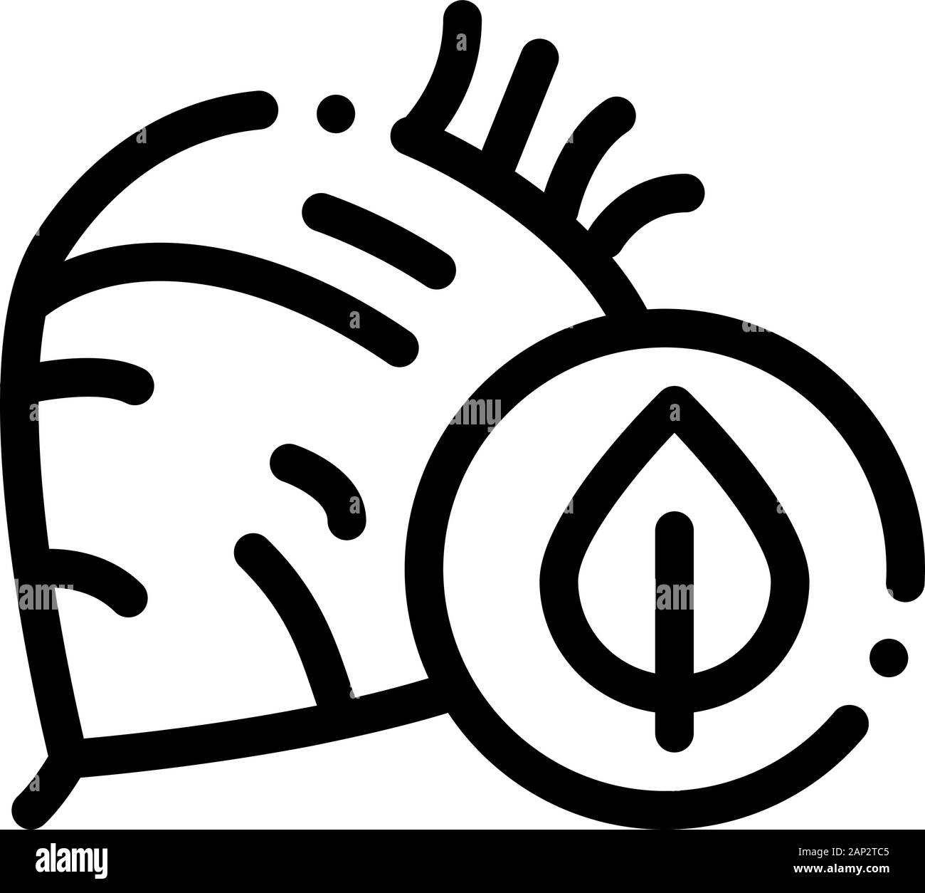 Beet Vegetable Icon Vector Outline Illustration Stock Vector Image ...