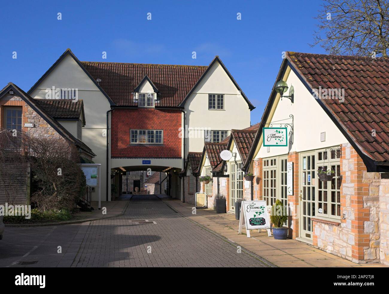 The Borough, Wedmore, Somerset, England Stock Photo - Alamy