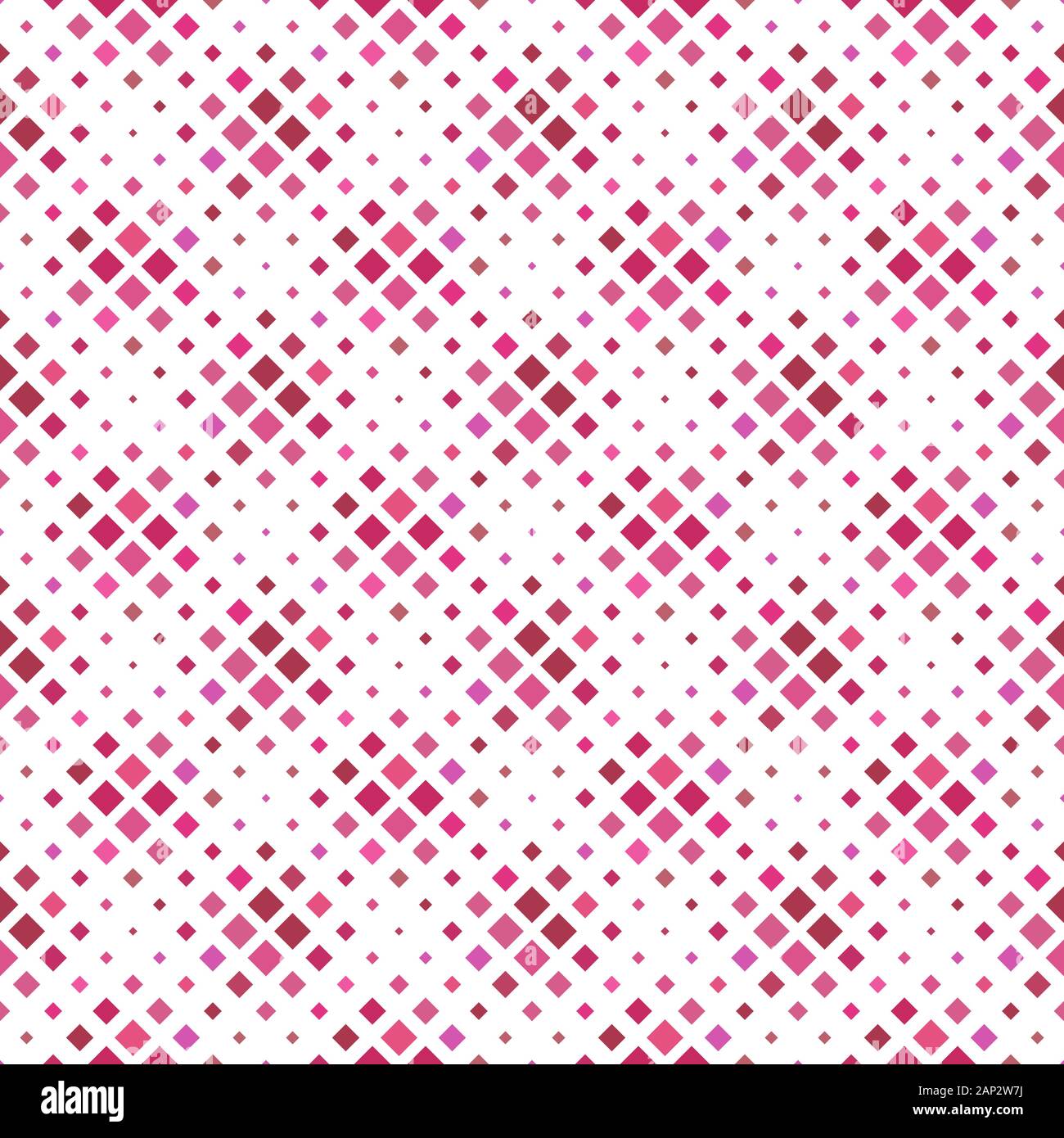 Abstract diagonal square pattern background - geometrical colorful vector design from squares ...