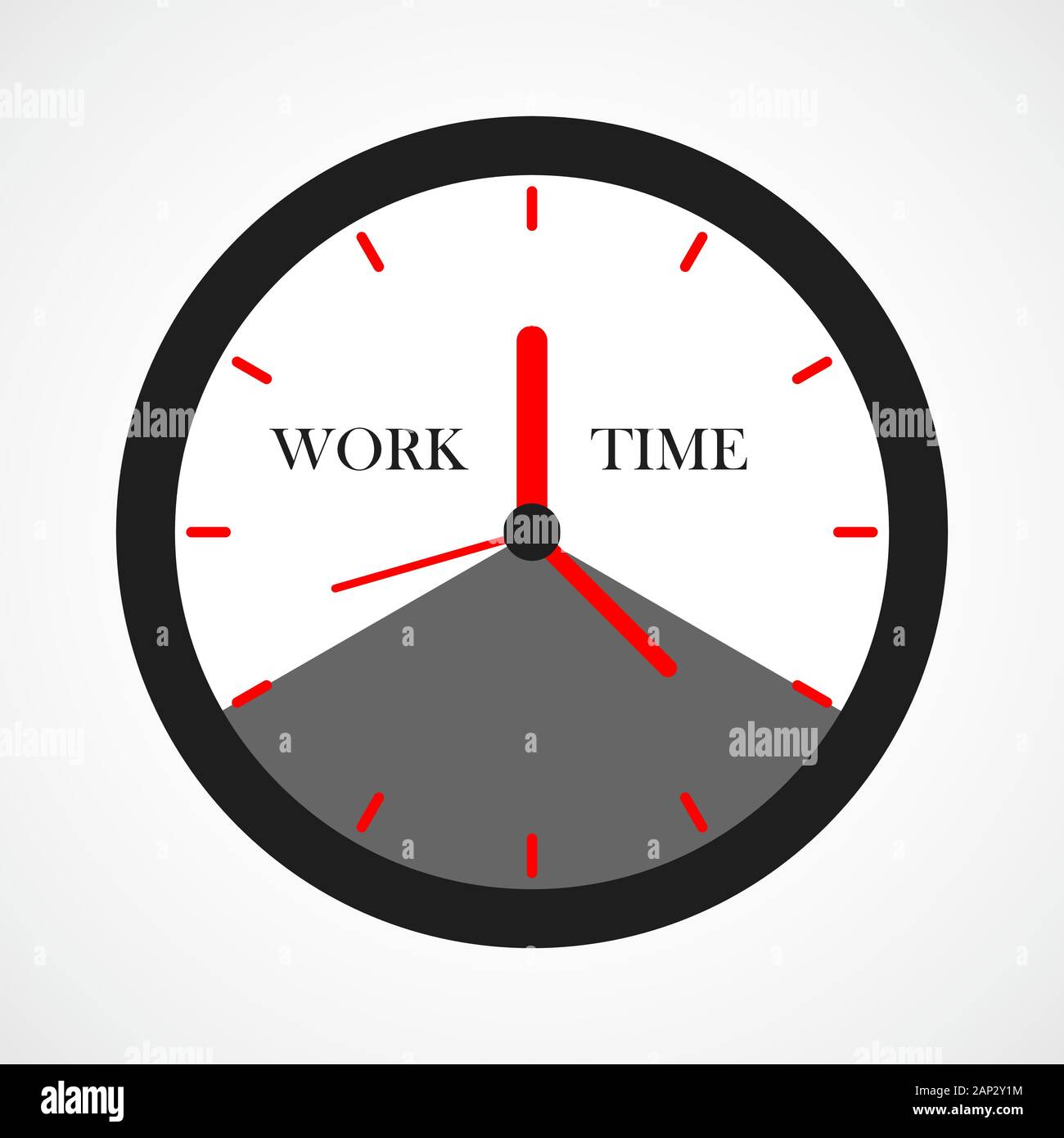 Afternoon Clock Clipart