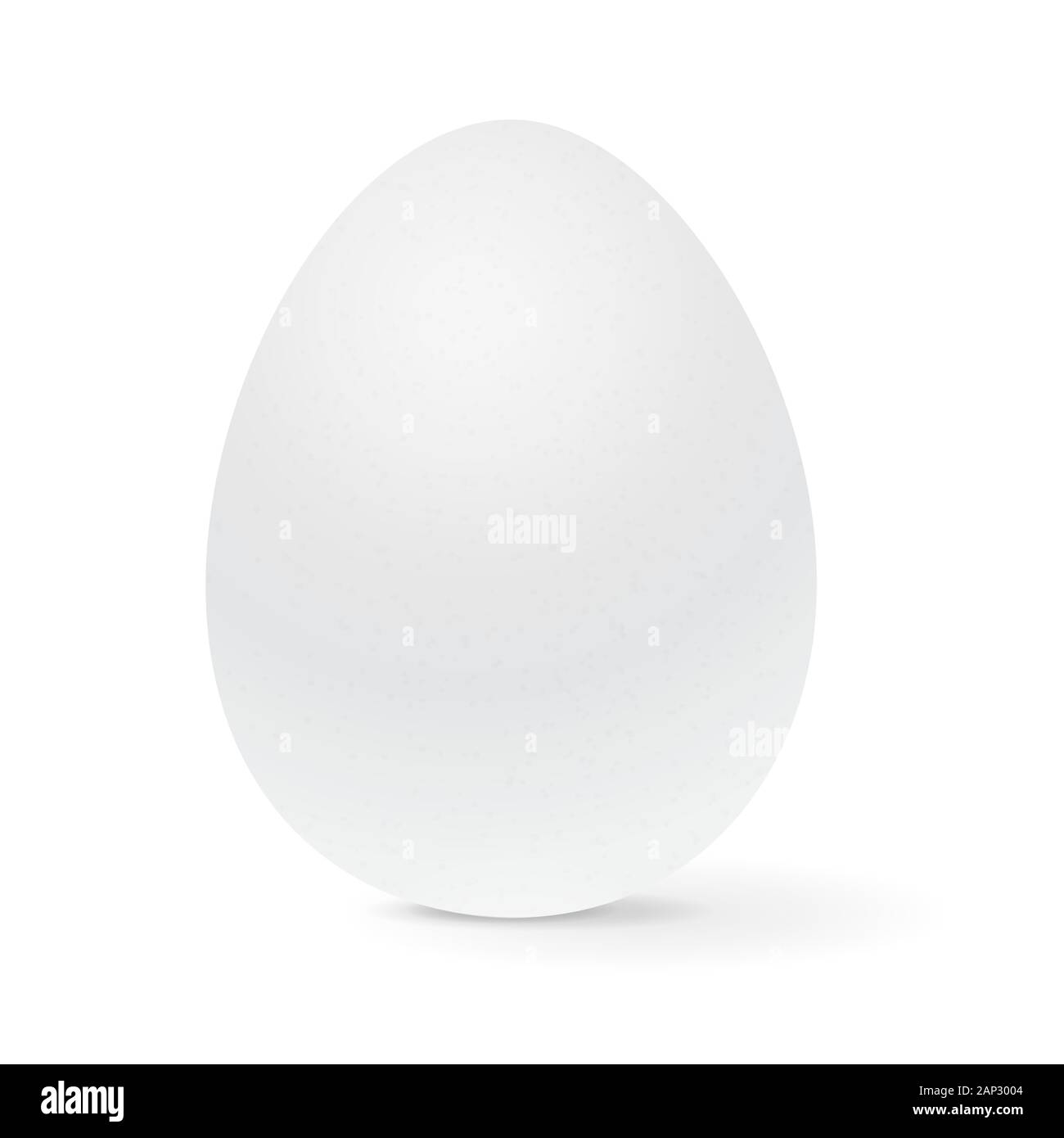 White chicken egg Stock Vector Image & Art - Alamy