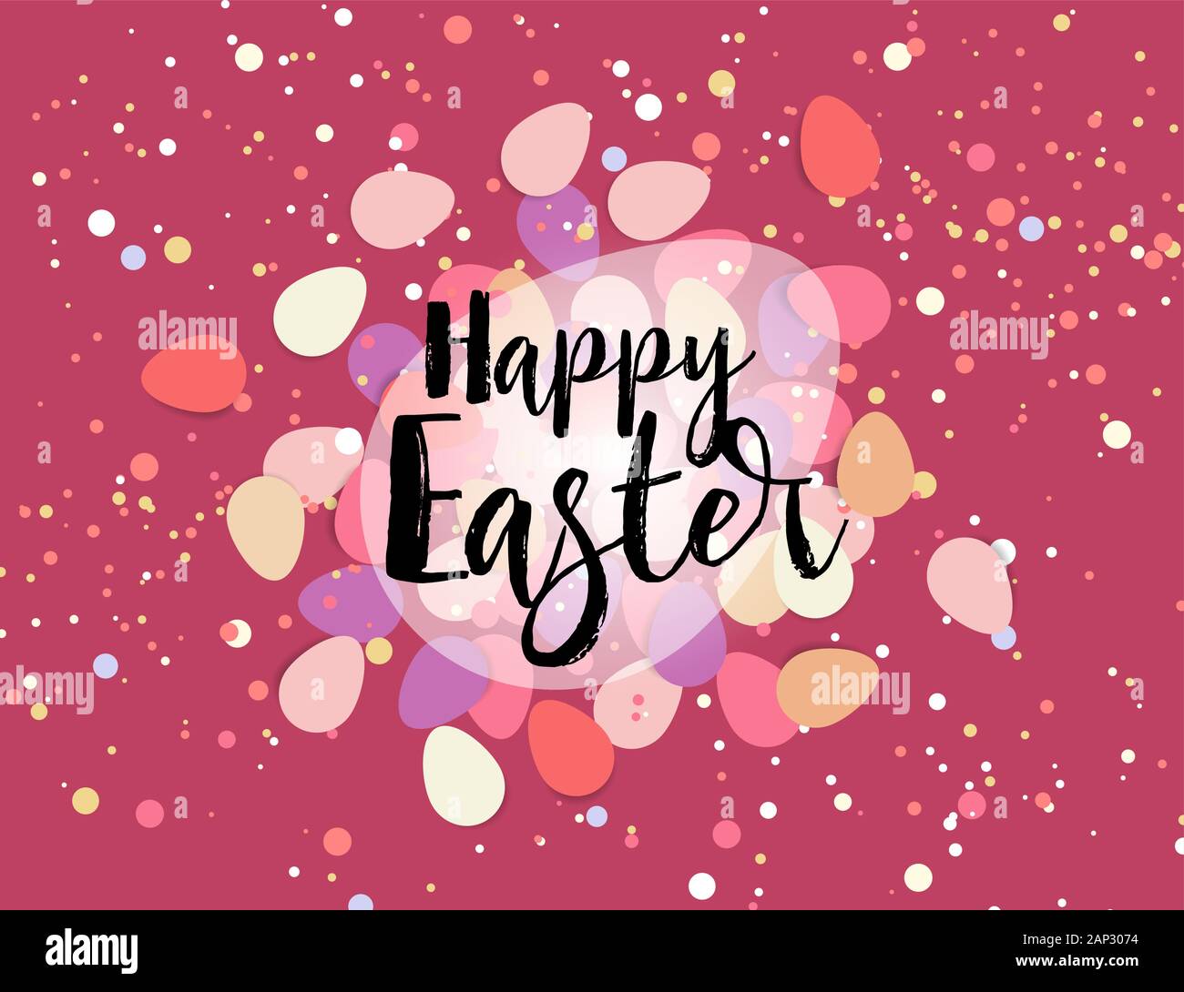 Easter eggs, confetti Stock Vector Image & Art - Alamy
