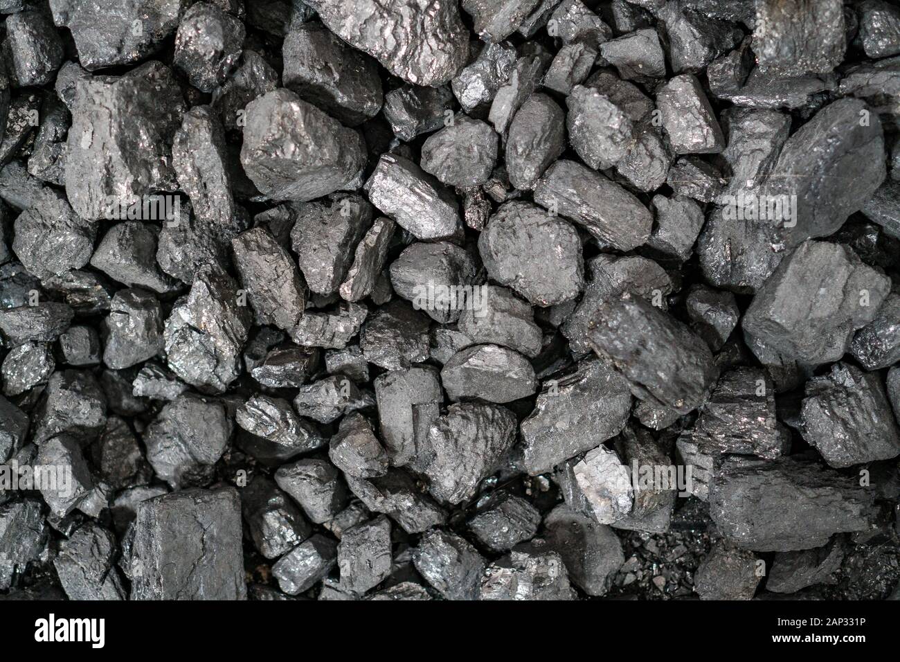 Char-coal. Pattern, heap. Pile of Bituminous Coal cinder. Stone coal ...