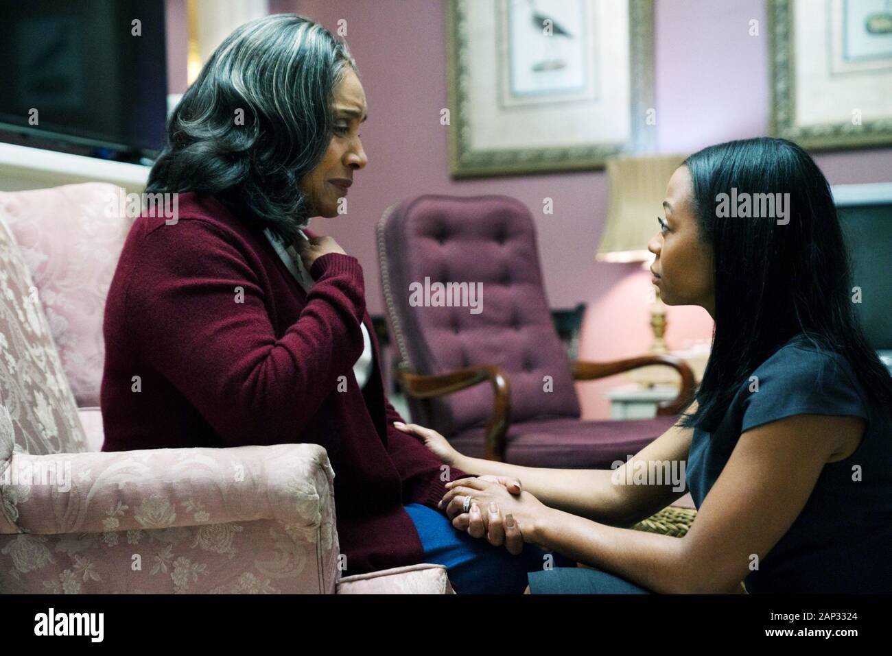 A FALL FROM GRACE, from left: Phylicia Rashad, Bresha Webb, 2020. ph ...