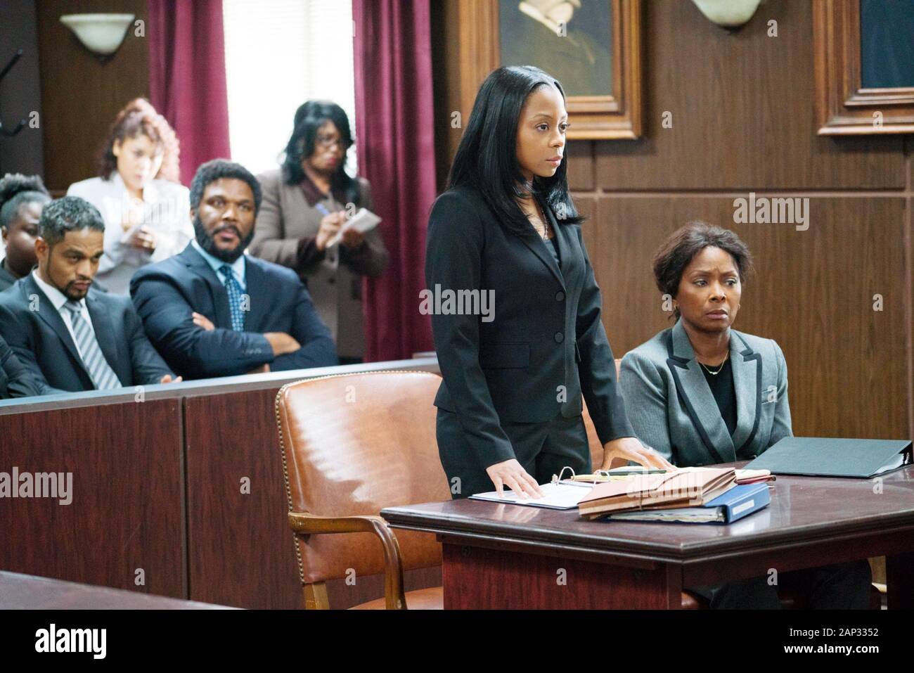 A FALL FROM GRACE, from left: Donovan Christie Jr., Tyler Perry, Bresha ...