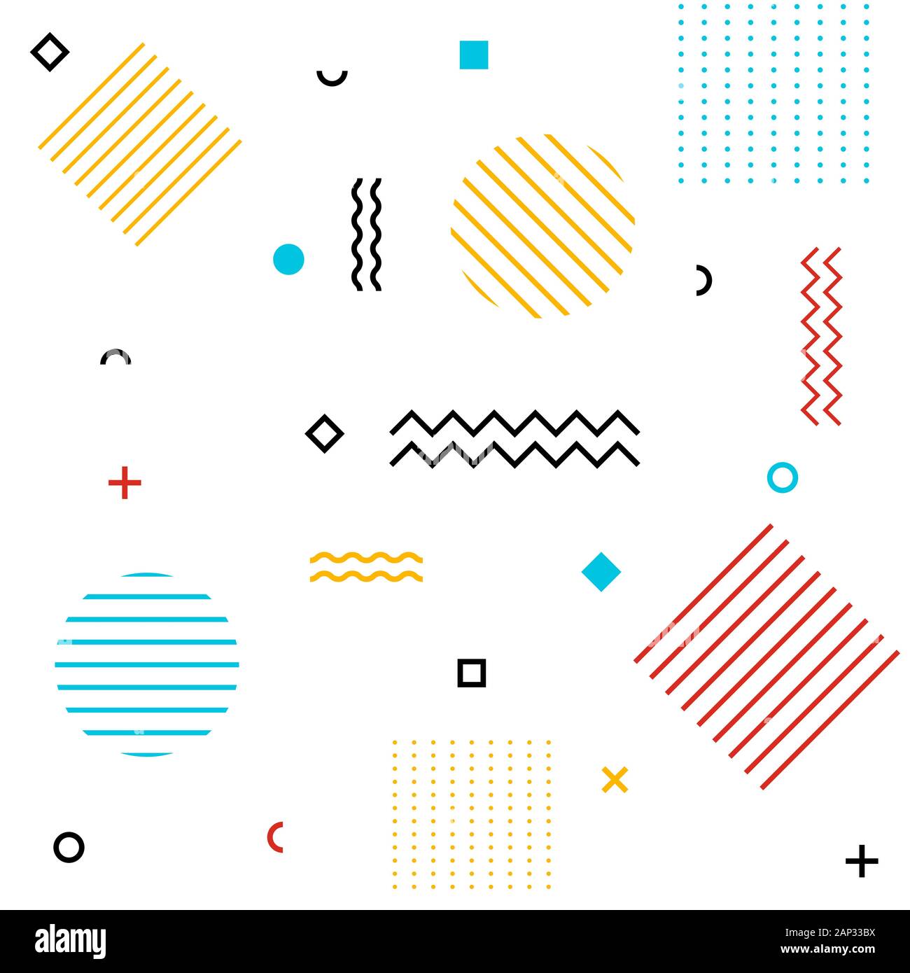 Abstract geometric shapes pattern background. Vector eps10 Stock Vector ...