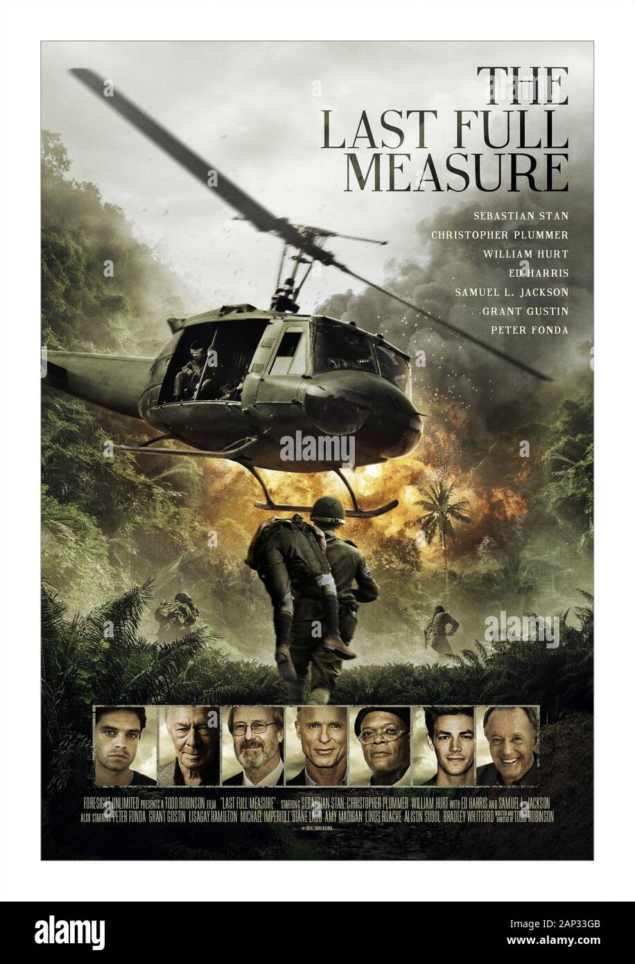 THE LAST FULL MEASURE, poster, bottom from left: Sebastian Stan ...